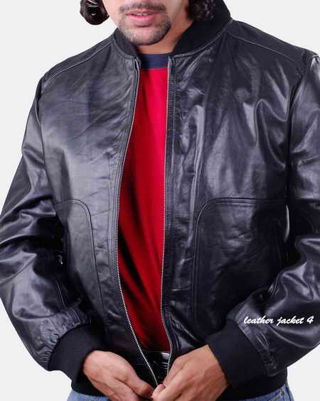 Leather Sports Jacket
