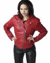 Ben 10 Alien Swarm Elena Validus Leather Jacket